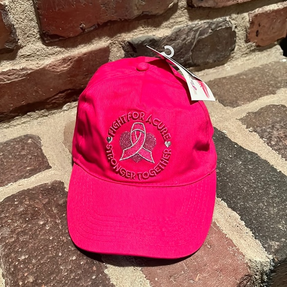 Accessories | Nwt Breast Cancer Awareness Hat | Poshmark
